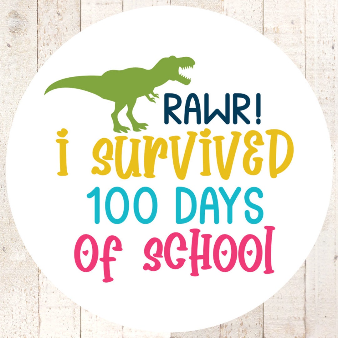 100 Days of School Stickers, Teacher Stickers, Classroom Stickers ...