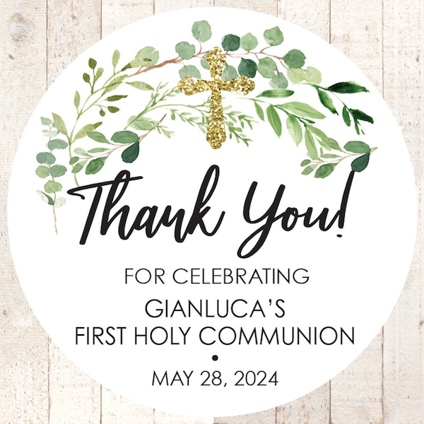 Communion Stickers - Etsy