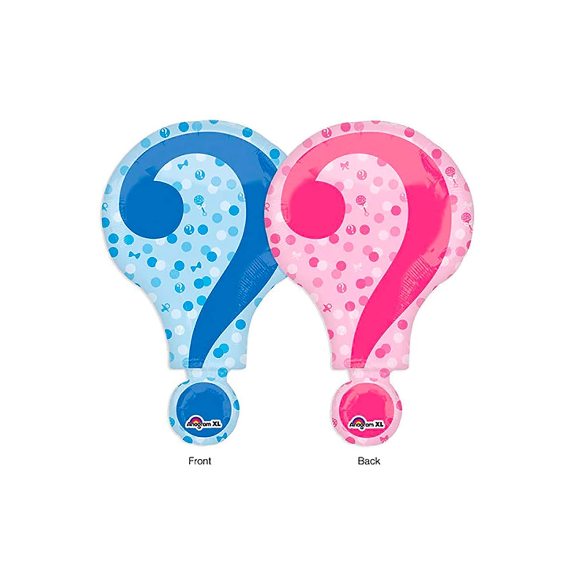 Pink And Blue Question Marks