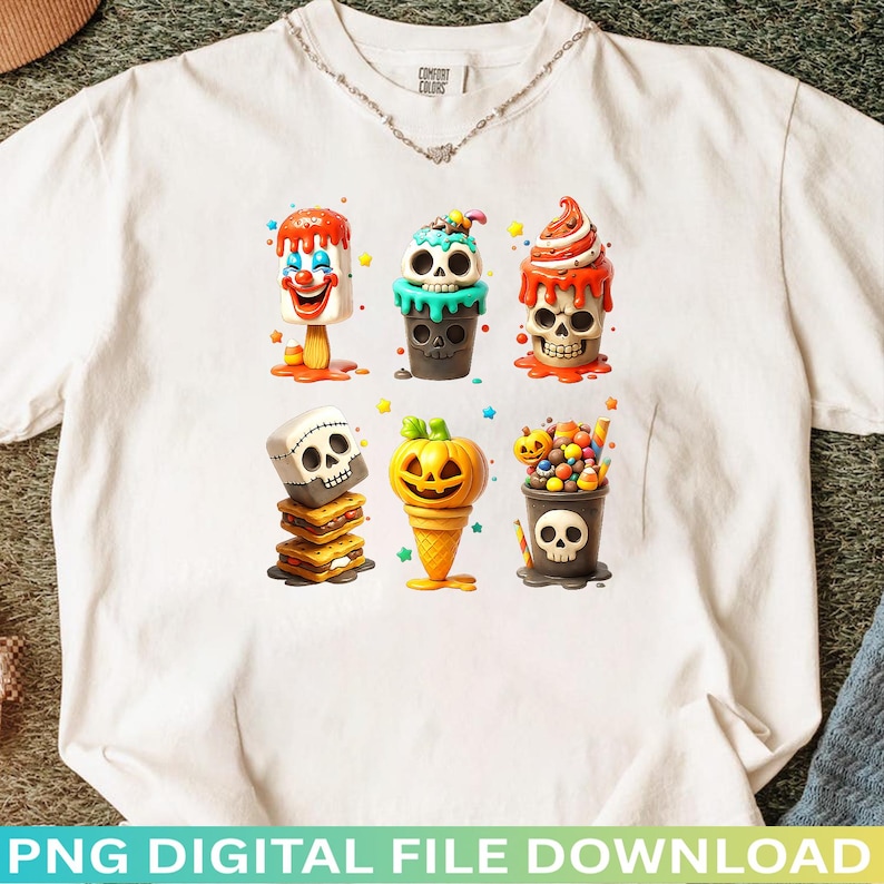 Spooky Summer Popsicle SVG PNG, Halloween Ice Cream Digital File, Funny ...