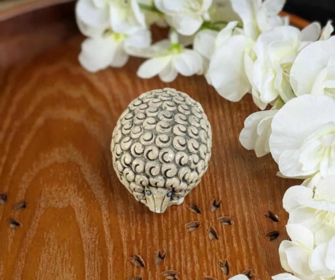 Artesania Rinconada Sheep Folk Art Ceramic Figurine Blue Eyes - Etsy