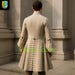 Regency Style Beige Wool Frock Coat – Vintage Military Inspired Outfit ...