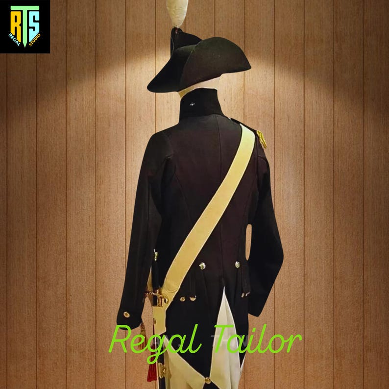 Napoleonic Era Military Officer Uniform – Authentic French Revolution ...