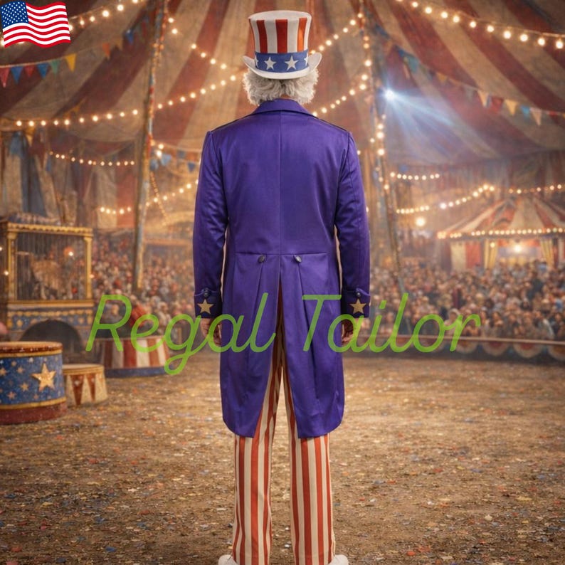 4th of July Parade Suit | American Flag Outfit | Uncle Sam Patriotic ...