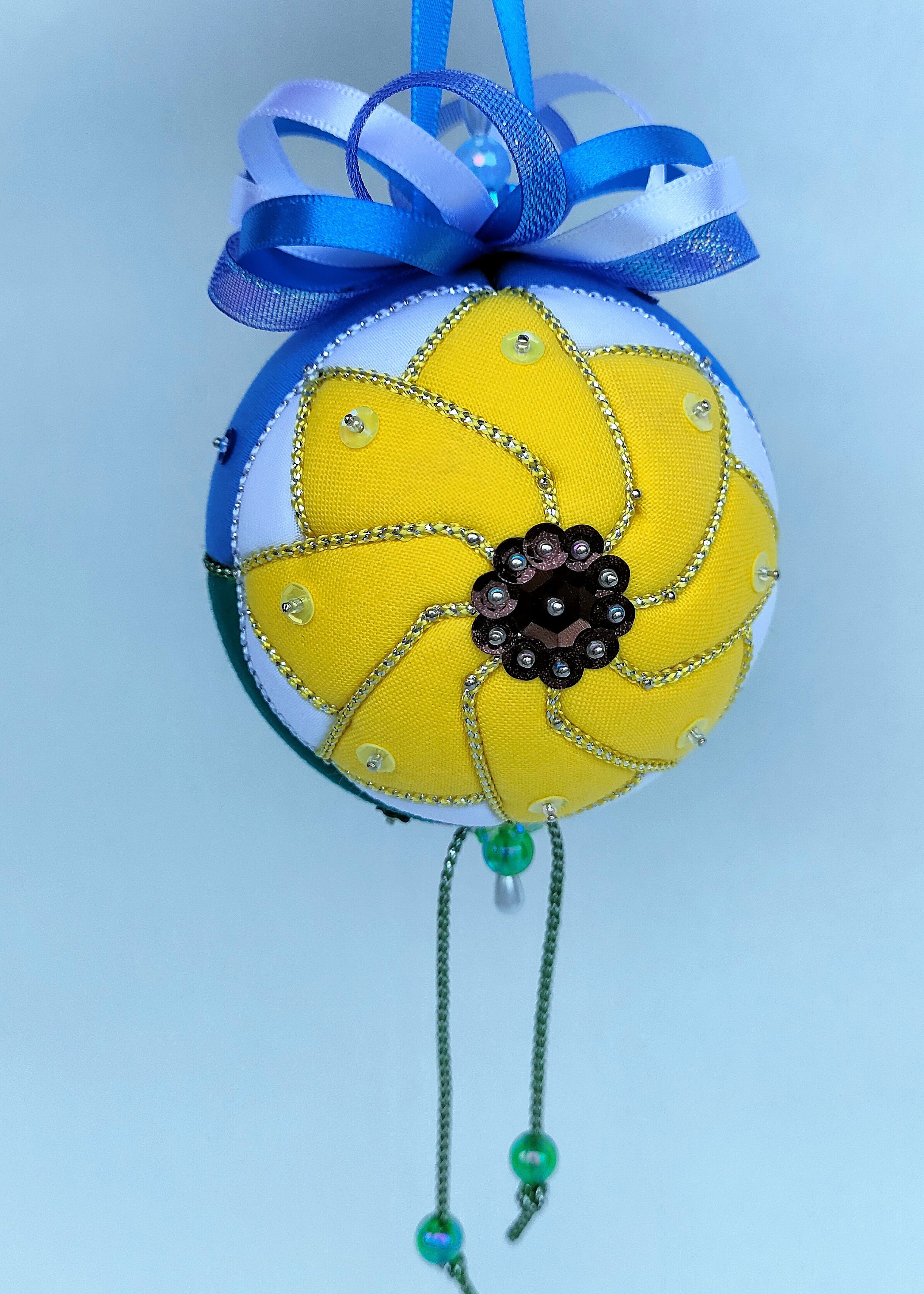 Christmas Ornament Tutorial Pattern DIY No Sew Star-spangled - Etsy