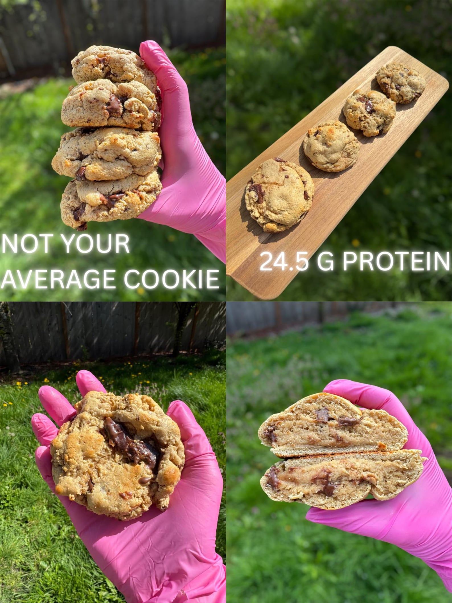 High-protein Chocolate Chip Cookie Recipe - Etsy