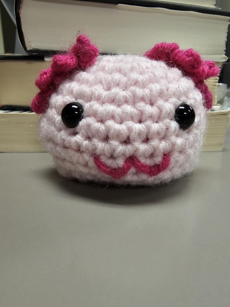 Chunky & Cheeky Axolotl Crochet Plush - Etsy