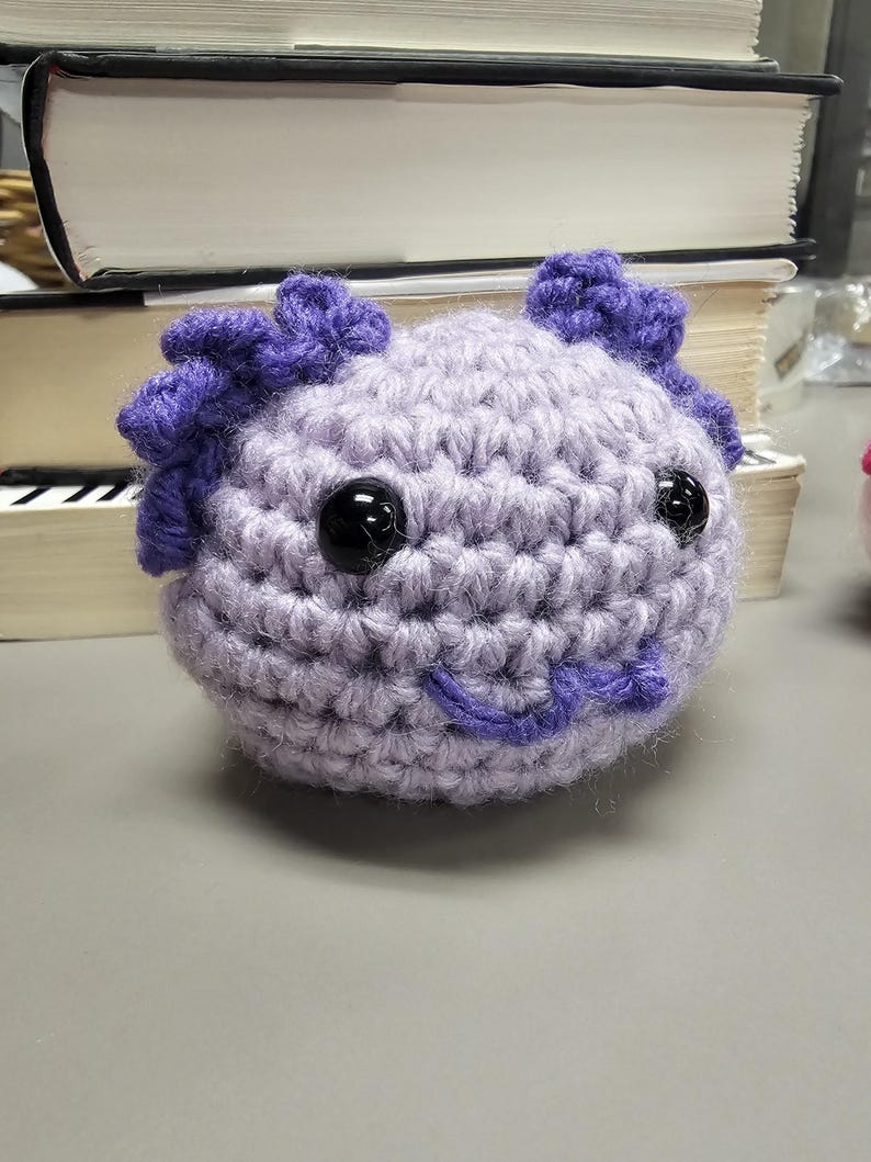 Chunky & Cheeky Axolotl Crochet Plush - Etsy