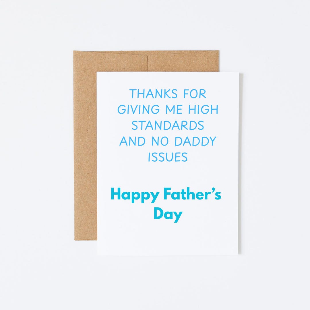 Father's Day Card, World's Best Dad Note, Dad Joke, Girl Dad Gift, Card ...