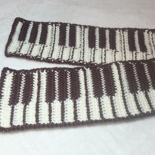 Snow Drops Mod Scarf Crochet PATTERN DOWNLOAD - Etsy