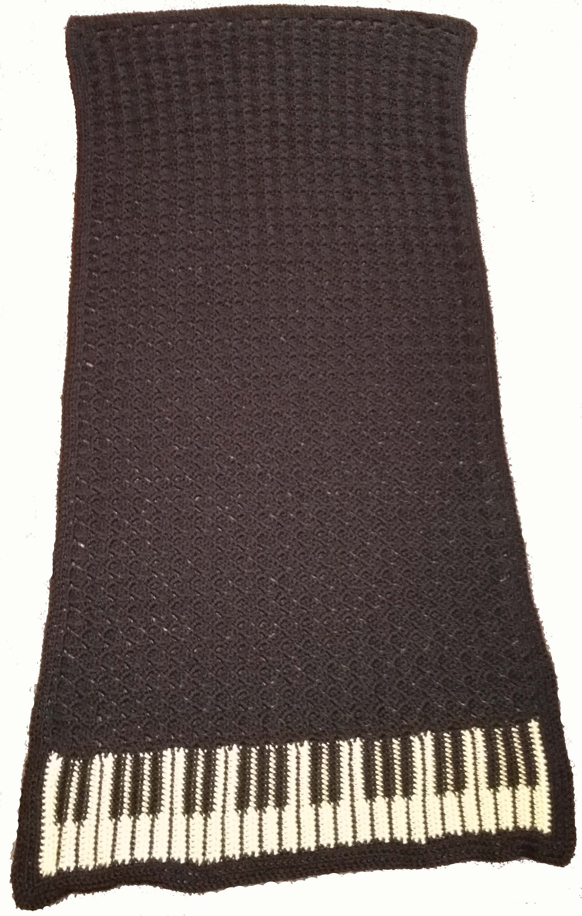 Piano Lap Blanket Crochet Pattern - Etsy