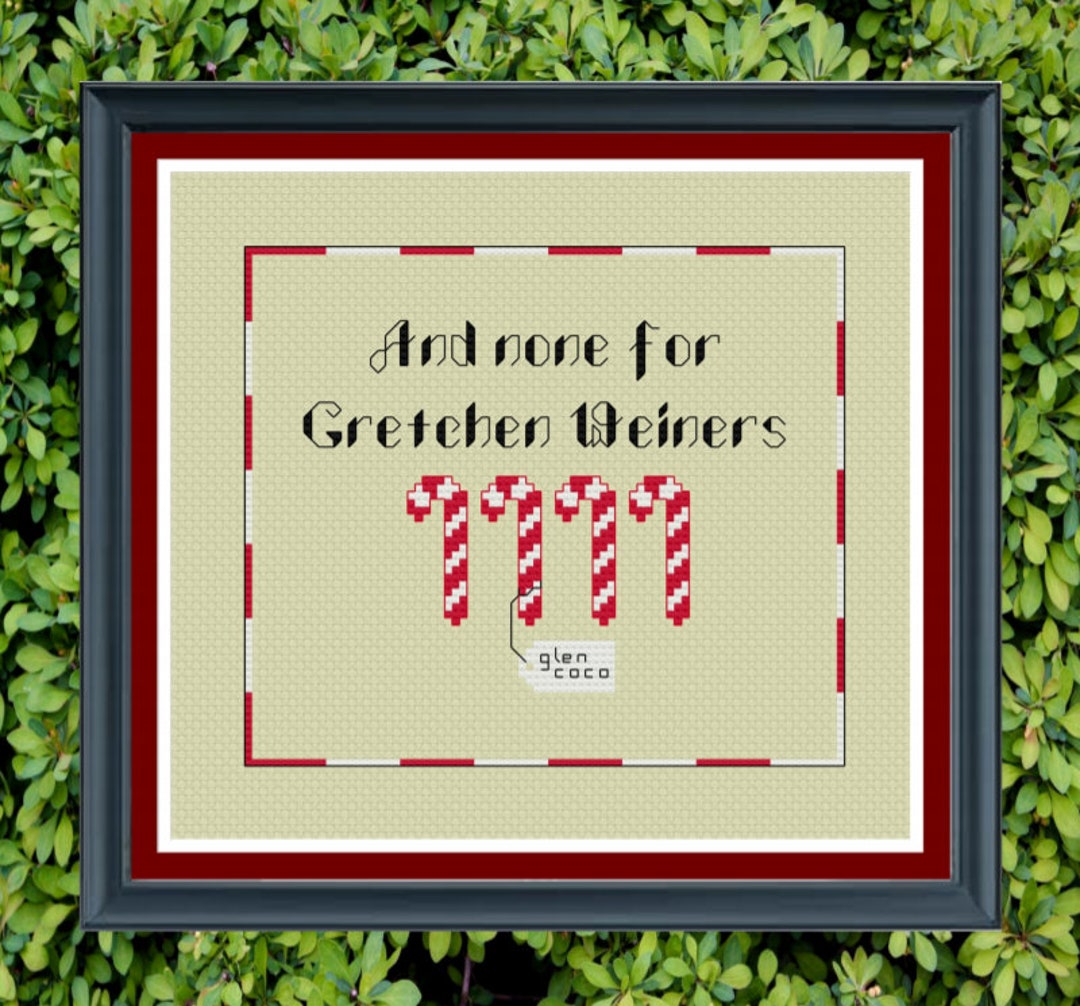 None for Gretchen Weiners Cross Stitch Pattern - Etsy