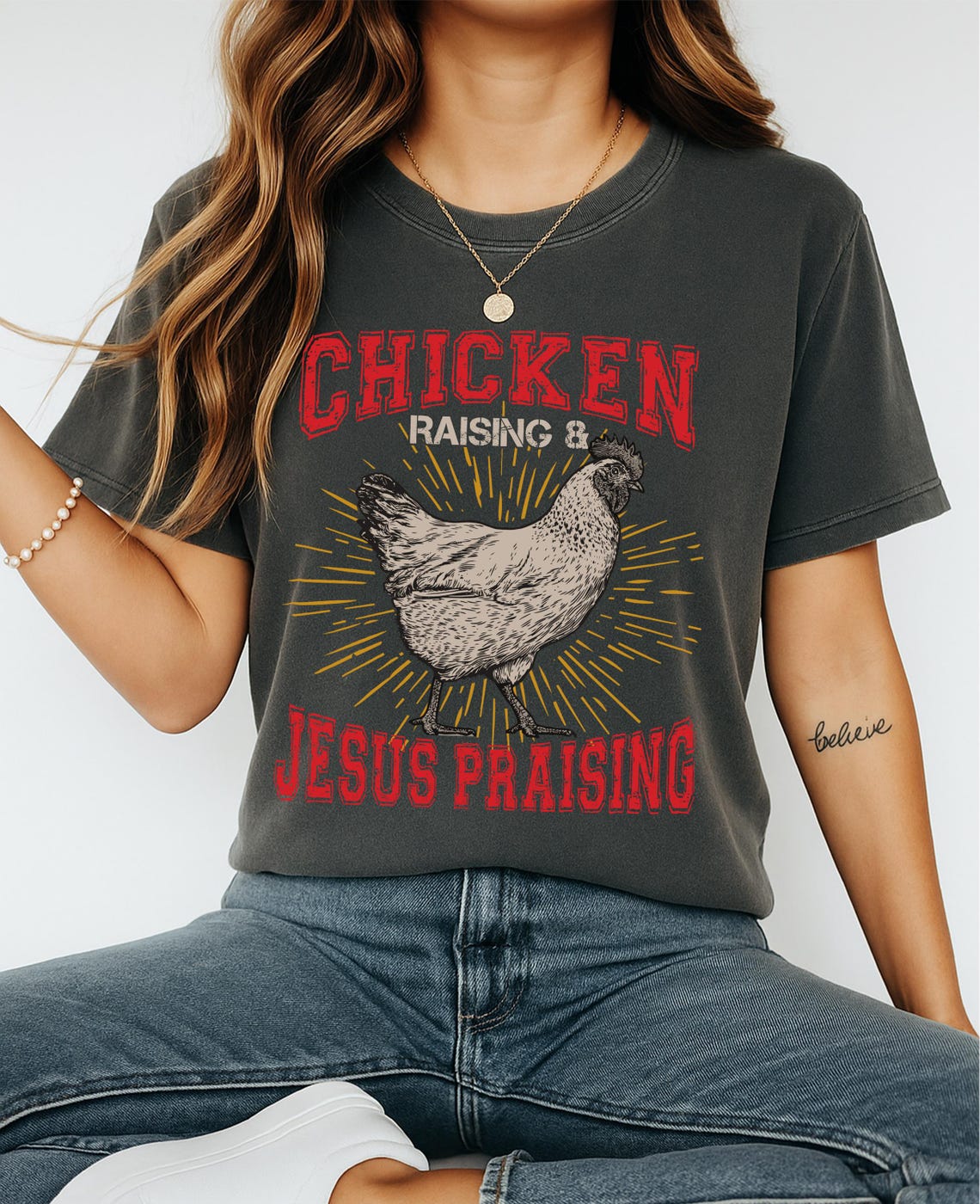 Jesus Chicken Raising & Jesus Praising Png-chicken Raising-bible Verse ...