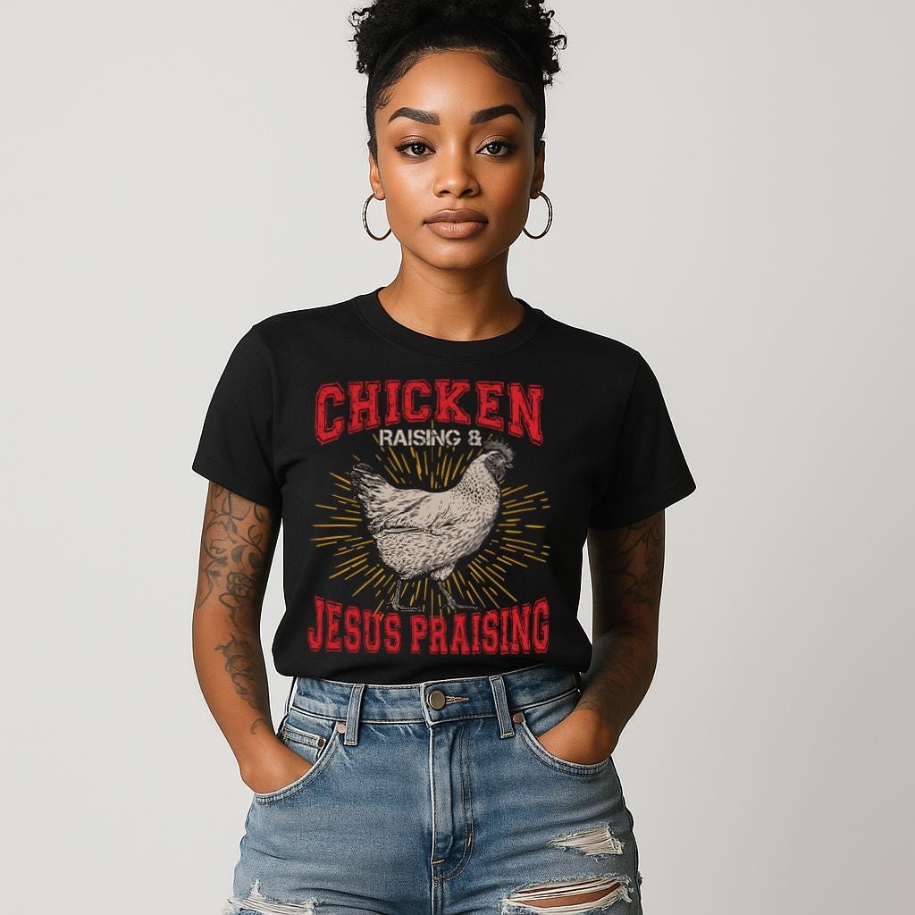 Jesus Chicken Raising & Jesus Praising Png-chicken Raising-bible Verse ...