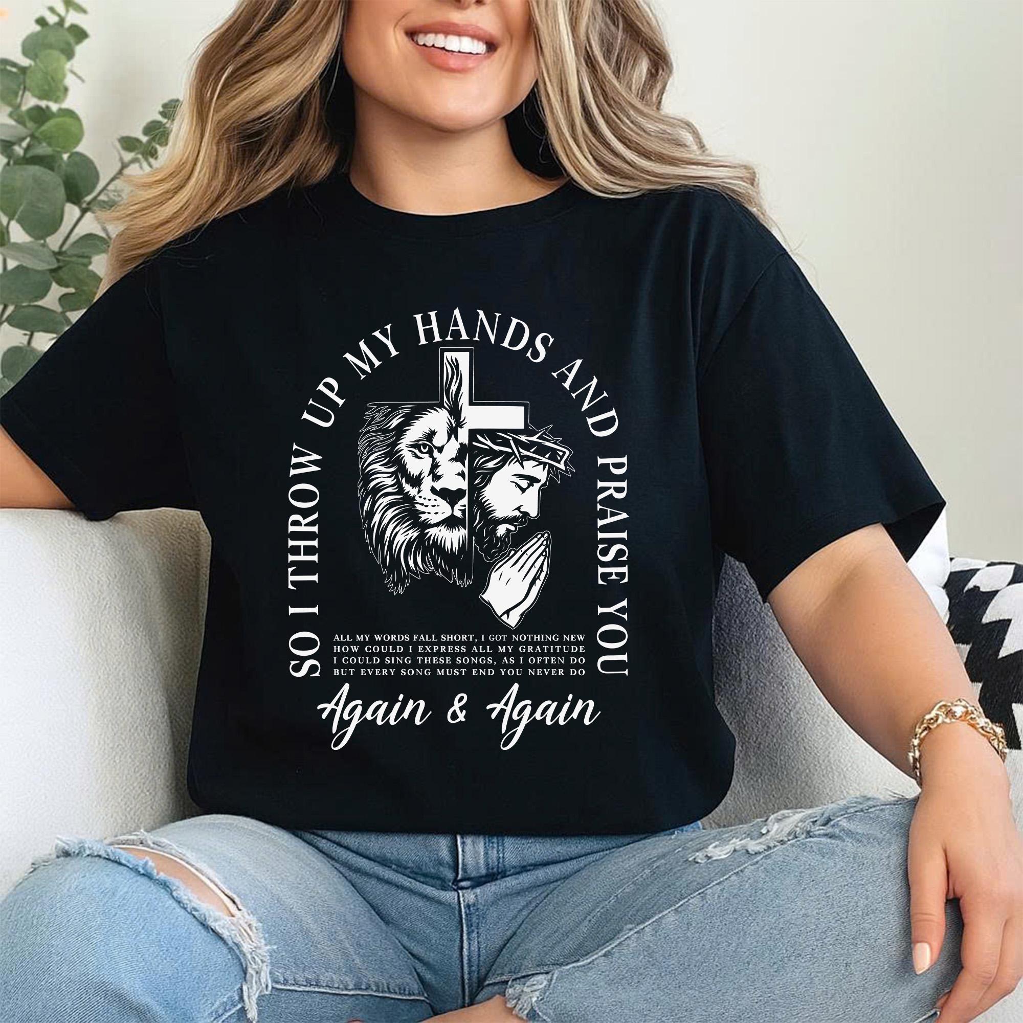 Jesus so I Throw up My Hands and Praise You Again & Again Png: Jesus ...