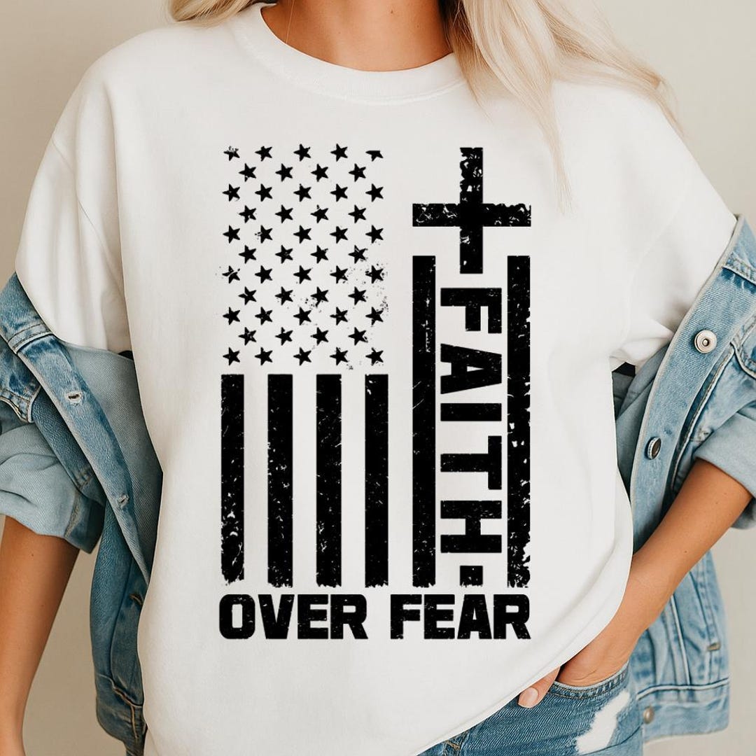 Jesus Faith Over Fear Png-christian Religious Design Png-religious Png ...