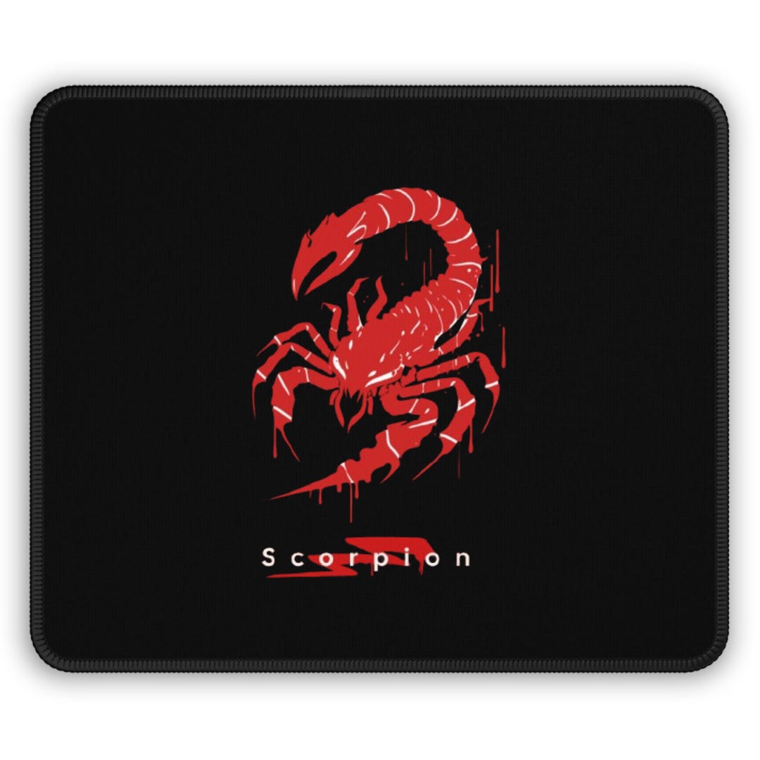 Scorpion Gaming Mouse Pad, Gamer Desk Accessory, Computer Pad, Office ...
