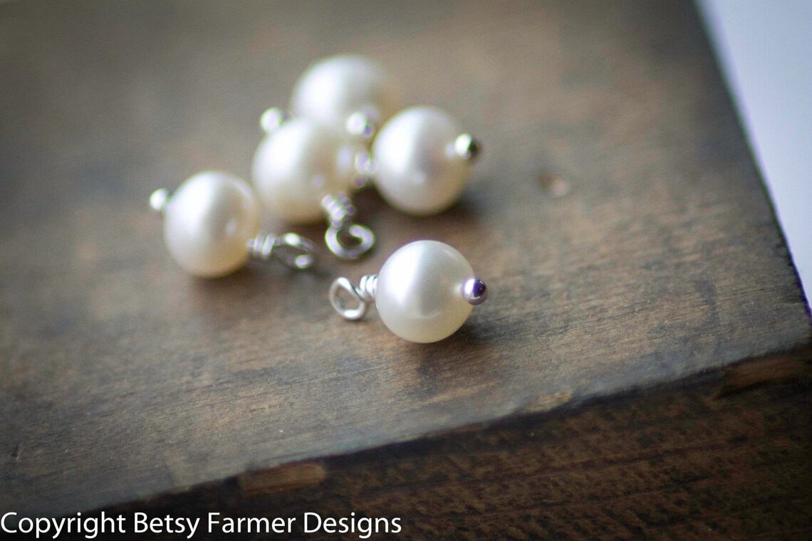 Pearl or Crystal Add On - Etsy