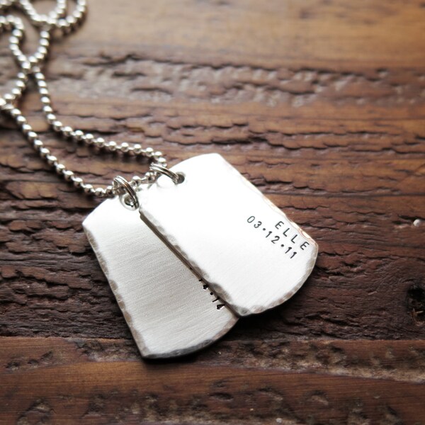 Couples Dog Tag - Etsy