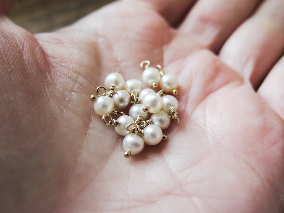 Pearl or Crystal Add On | Etsy