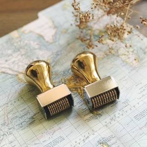 Rotary BRASS Date Stamp Small / Medium / Large - Etsy