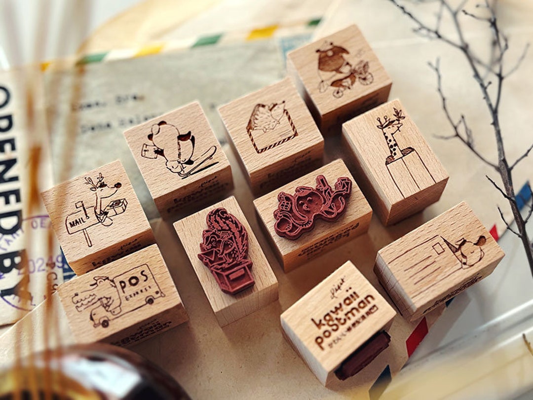 Pipit Kawaii Postman Stamp - Etsy