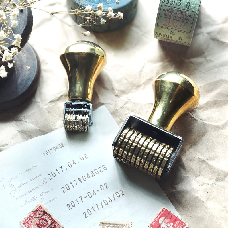 Calendar Stamp - Etsy