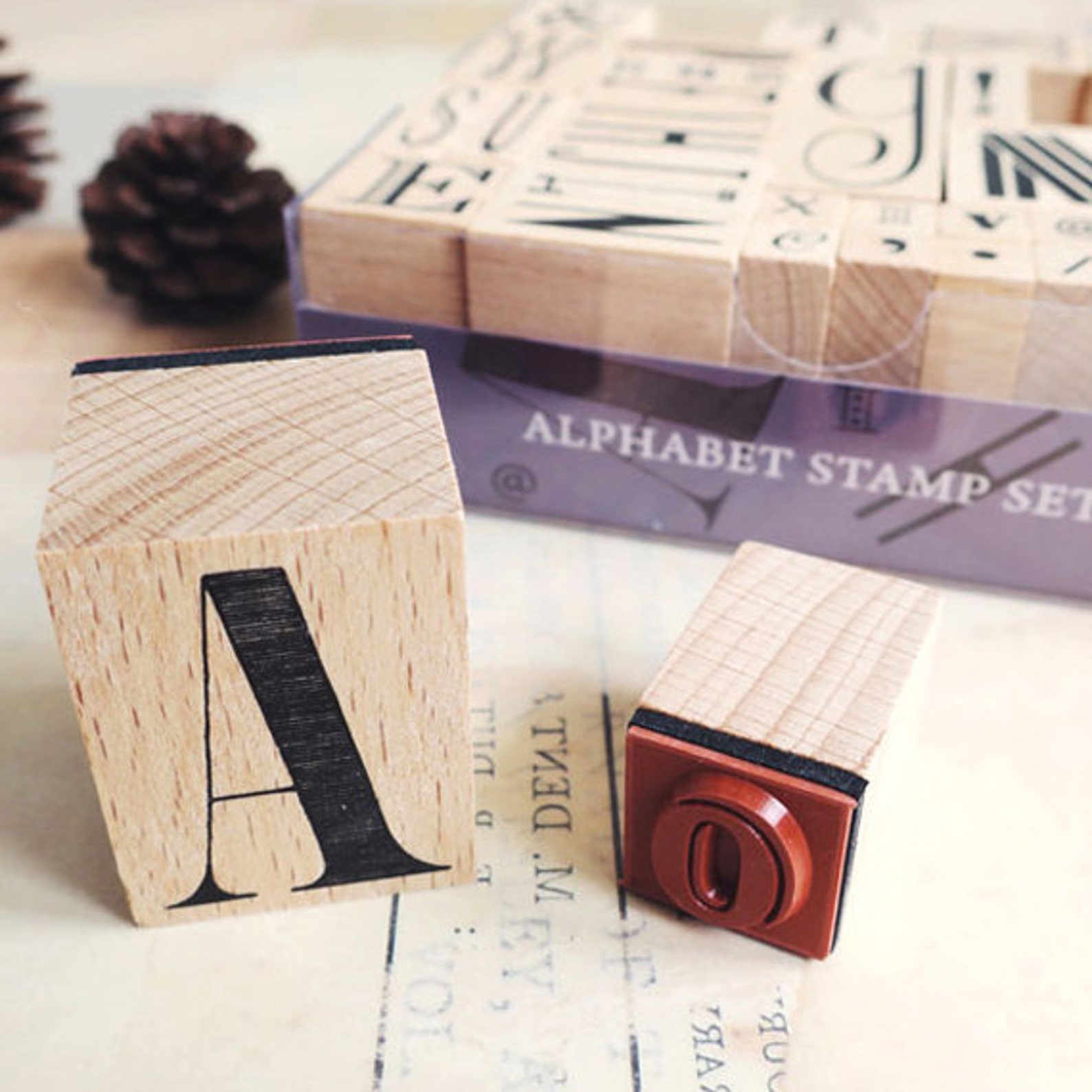 IRREGULAR Alphabet Rubber Stamp A to Z [ Discontinued ] - Etsy