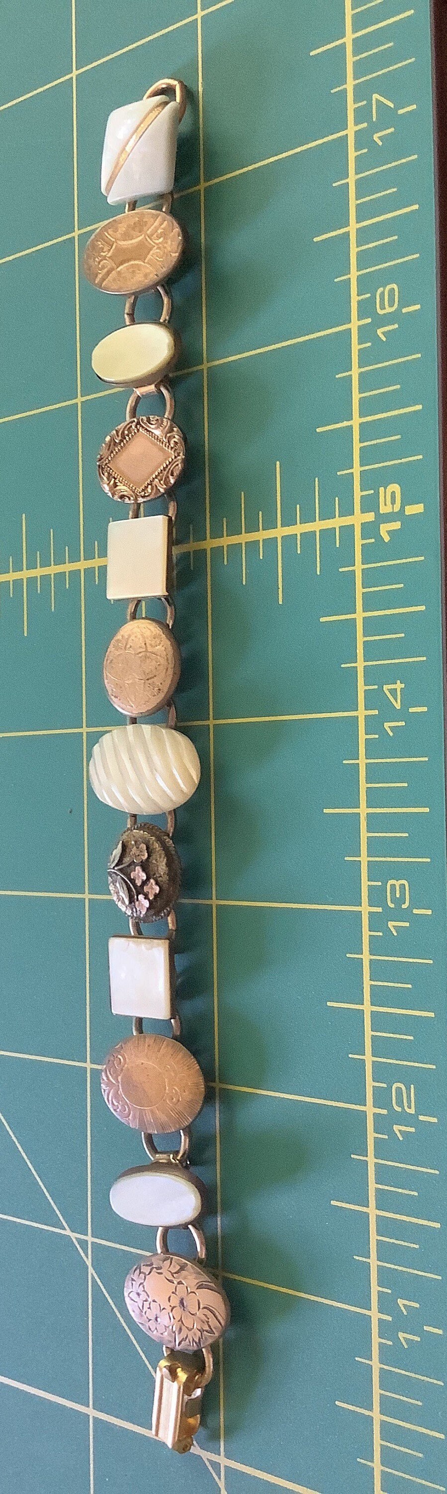 C1800s Cufflink Bracelet - Etsy