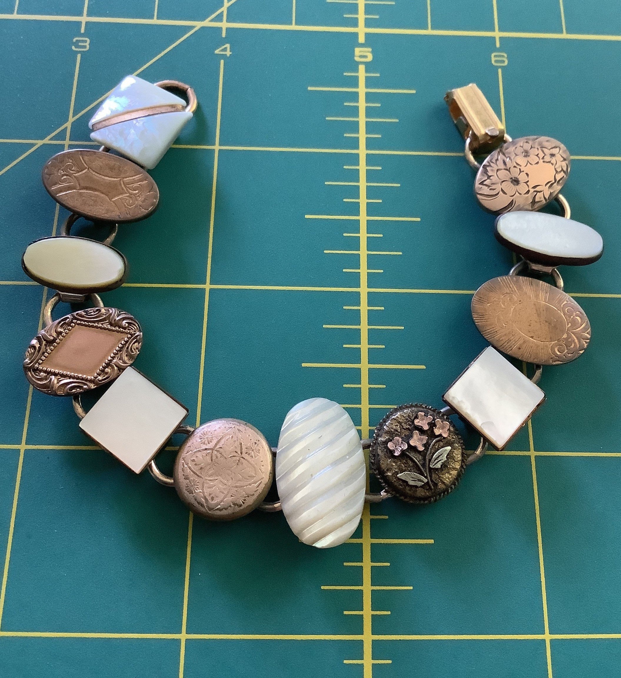 C1800s Cufflink Bracelet - Etsy