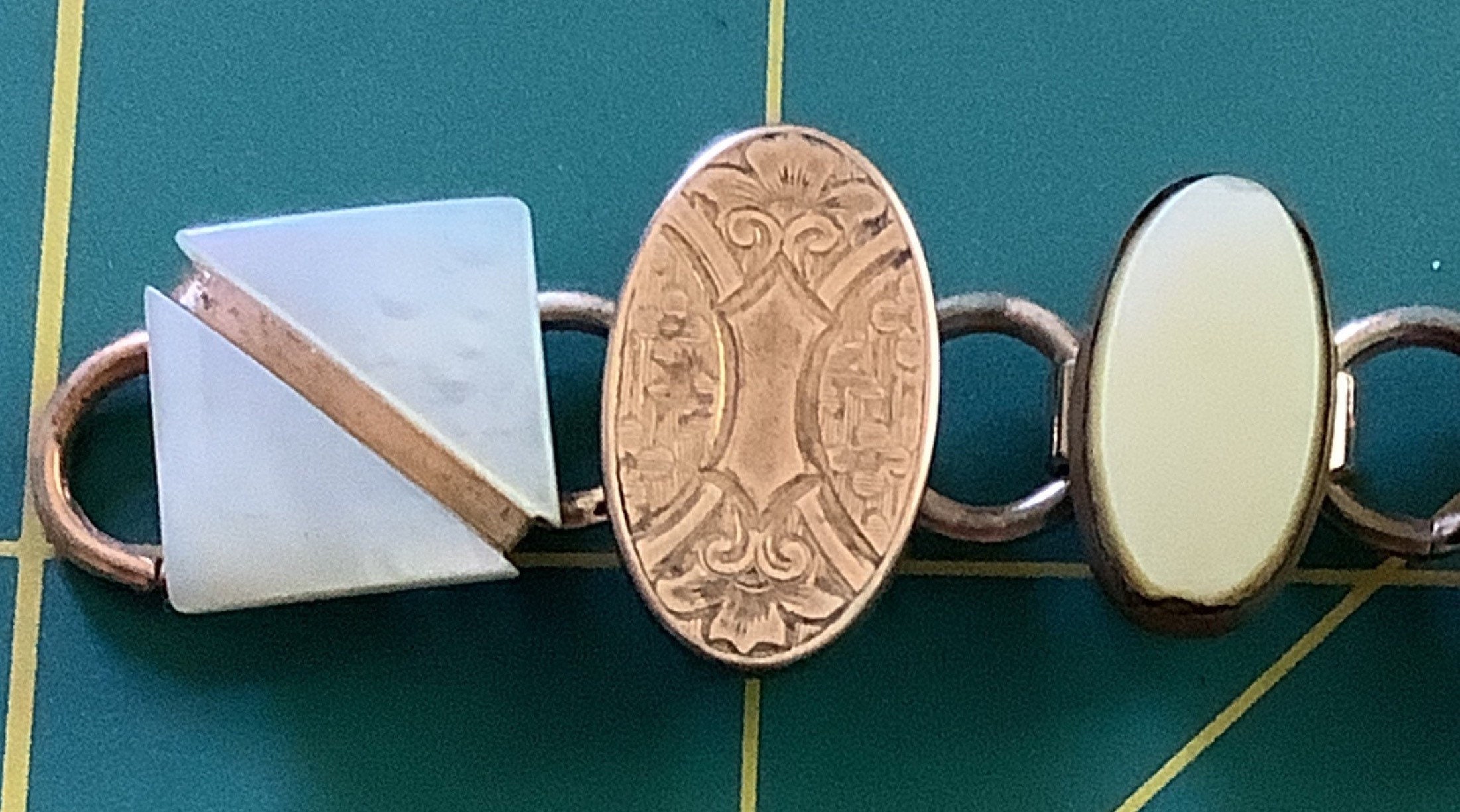C1800s Cufflink Bracelet - Etsy