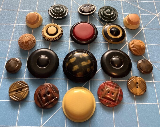 Celluloid Tight Top Bubble Buttons - Etsy