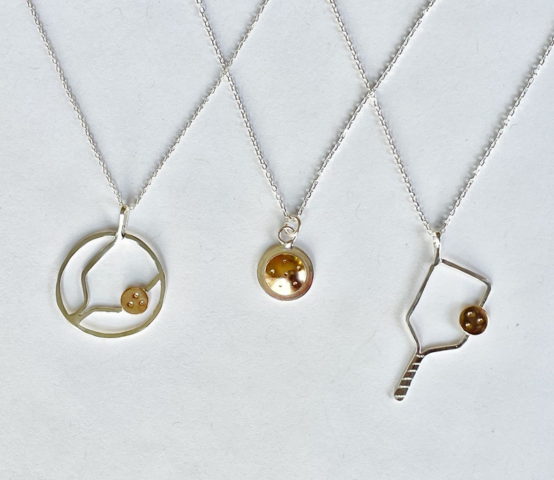 Pickleball Necklace - Etsy