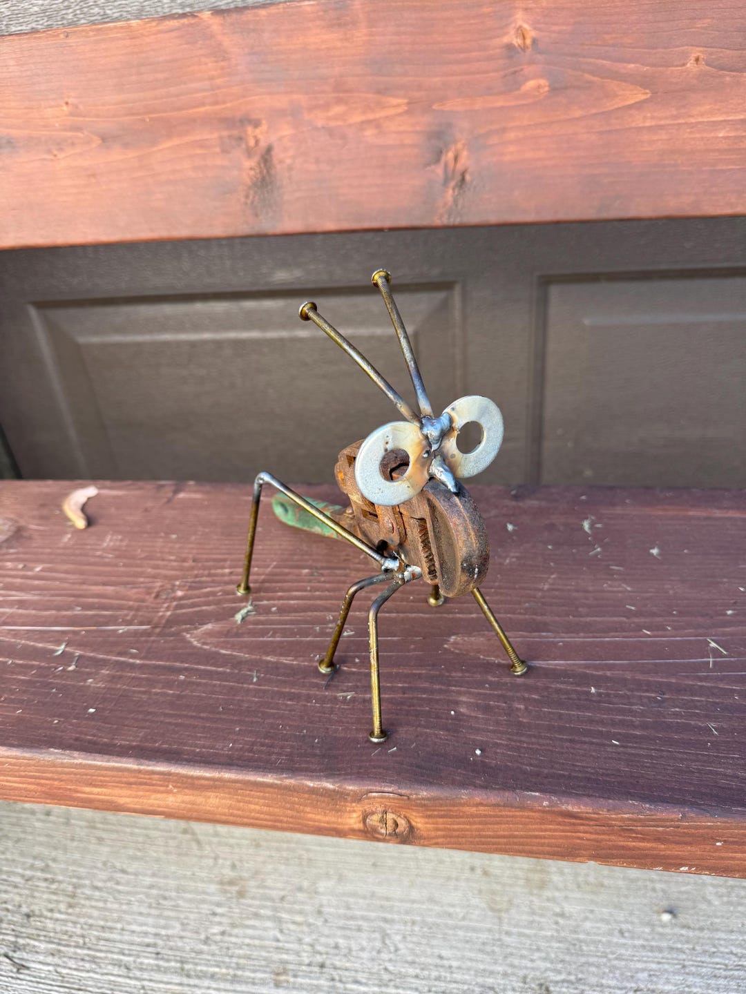 Pipe Wrench Grasshopper Recycled Garden Yard Art - Etsy