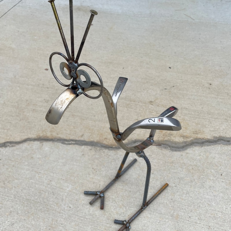 Yard Art Metal Sculpture - Etsy