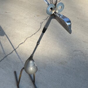 Golf Gift, Metal Driver/iron Bird, Garden Sculpture, Yard Art, Gift for ...