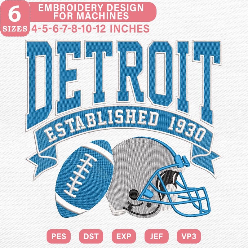 Detroit Embroidery - Etsy