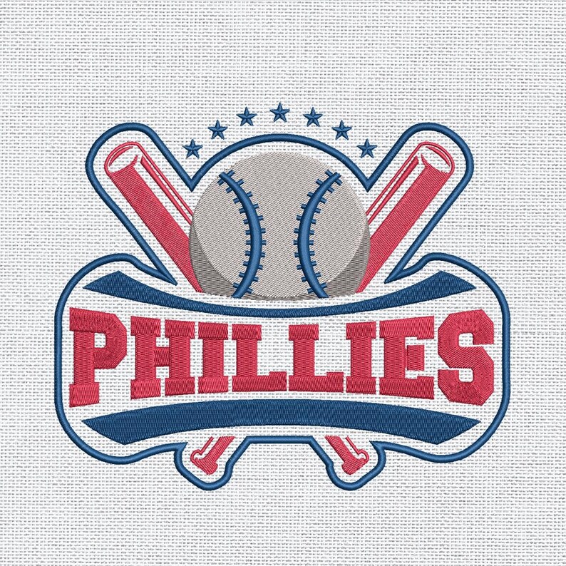 Vintage Baseball Team Embroidery Design Retro Sports Team Machine ...