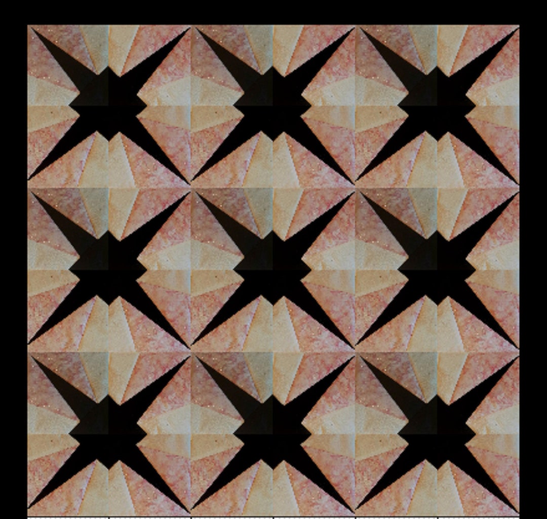 Patchwork Quilt Blocks Shooting Star, in the Hoop Precision Blocks 16 ...