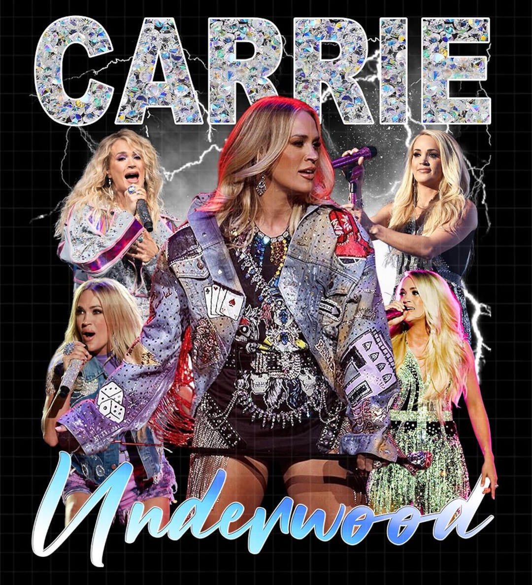 Carrie Underwood T-shirt Design, Carrie 2025 PNG (digital File) - Etsy