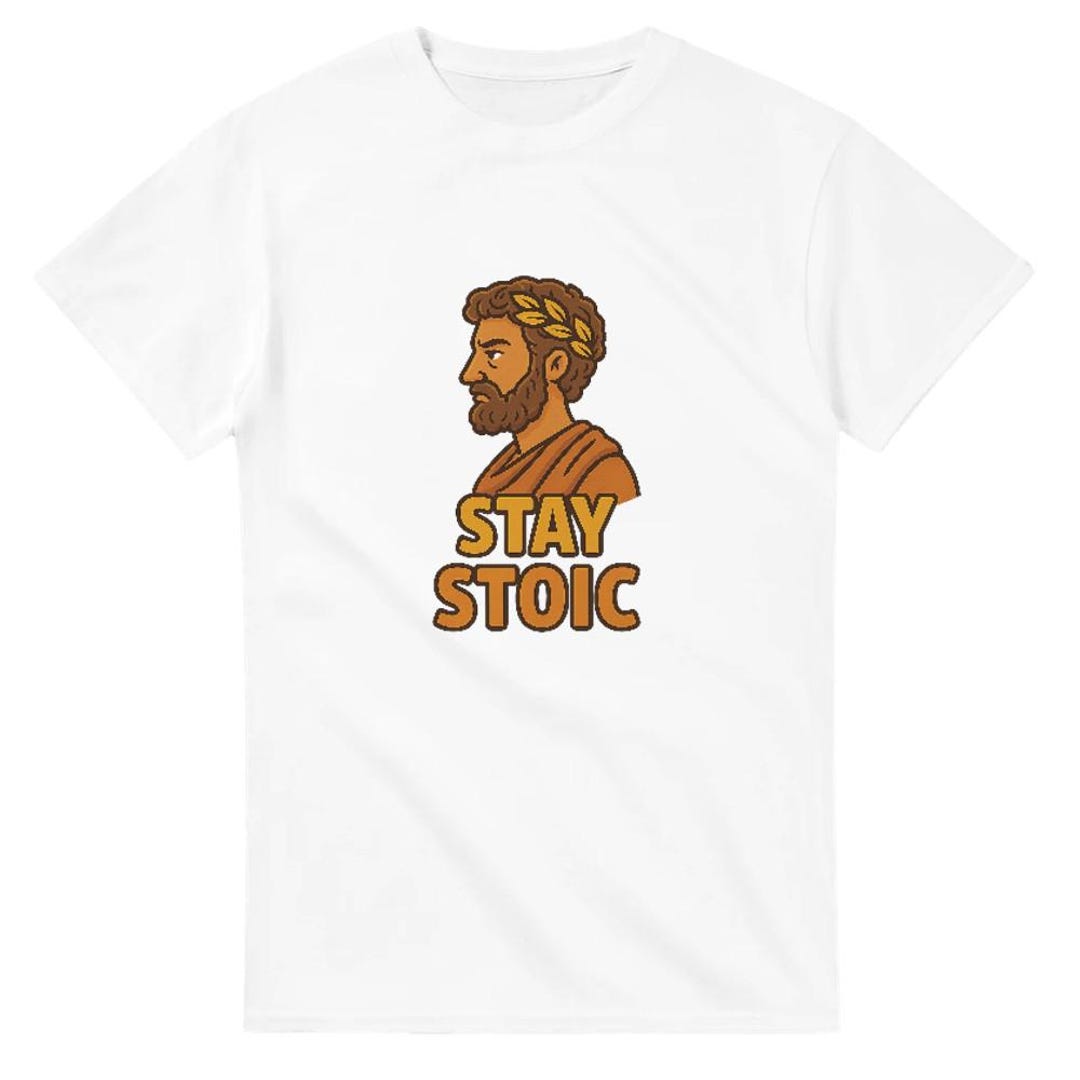 Stay Stoic T-shirt - Stoicism Shirt for Philosophy Fans, Marcus ...