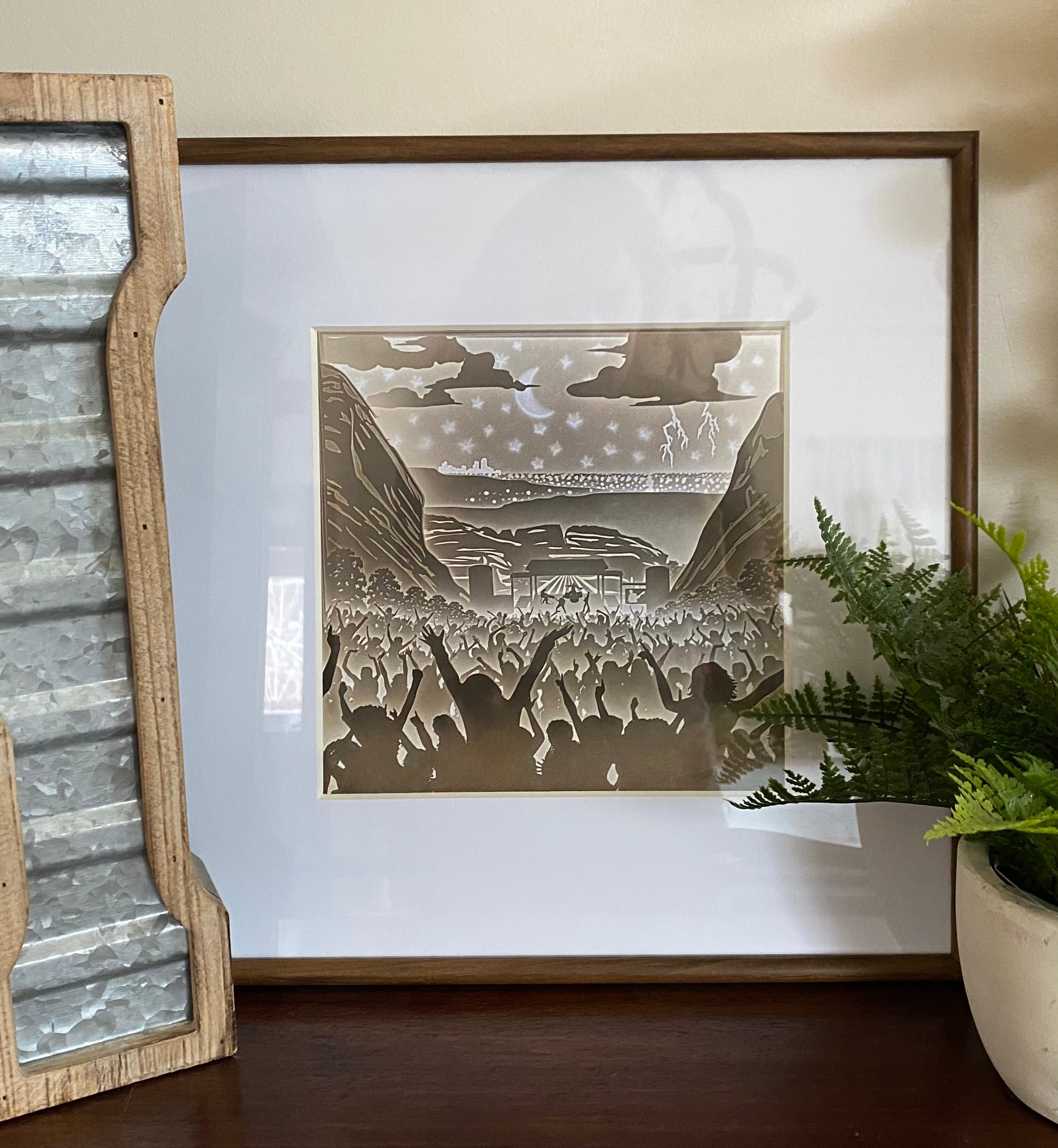 Red Rocks Amphitheatre Concert Print Denver - Etsy