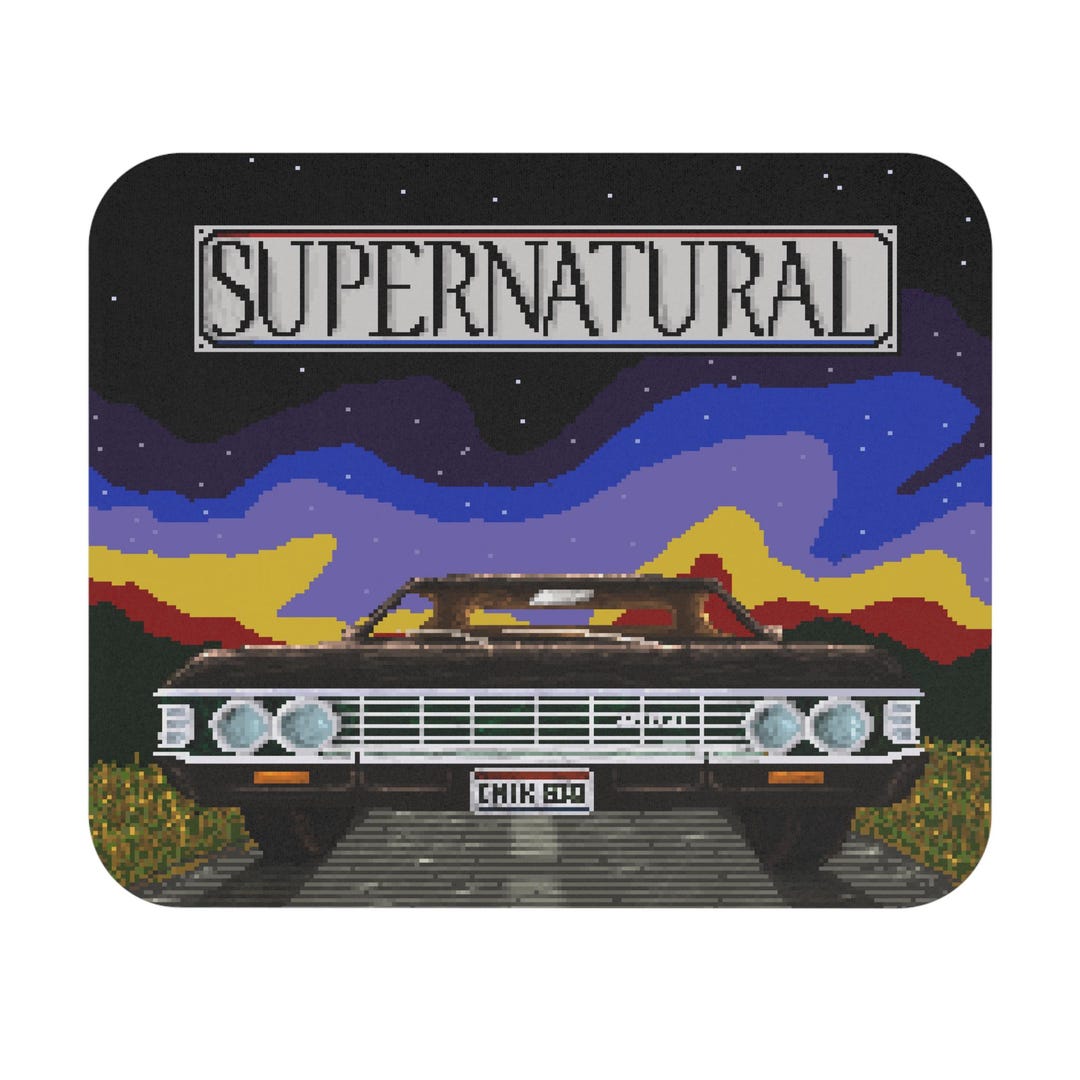 Supernatural Impala 1967 Mouse Pad - Etsy