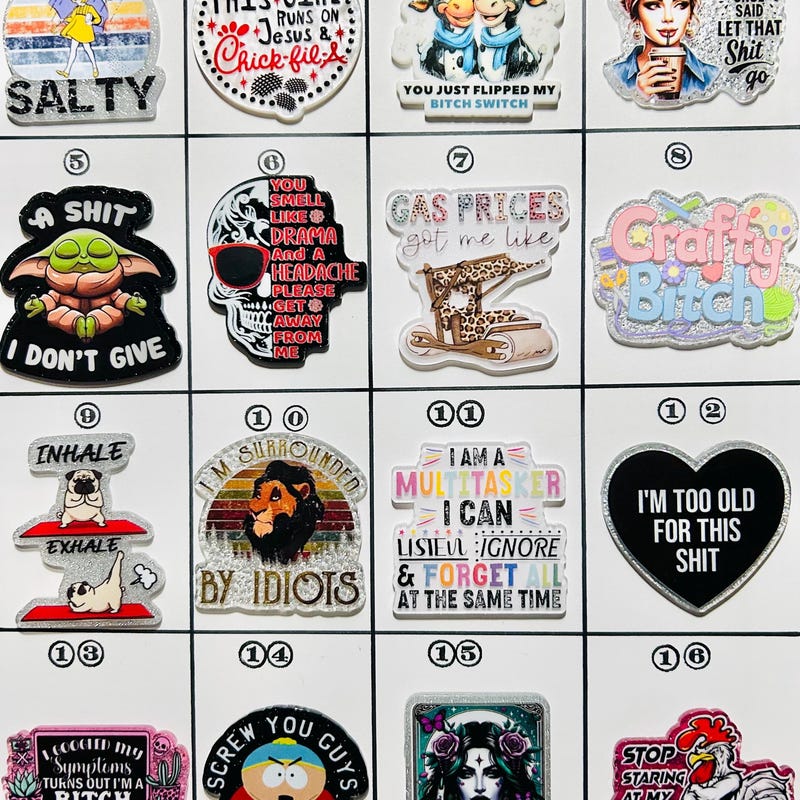 Chicks Flat Back - Etsy