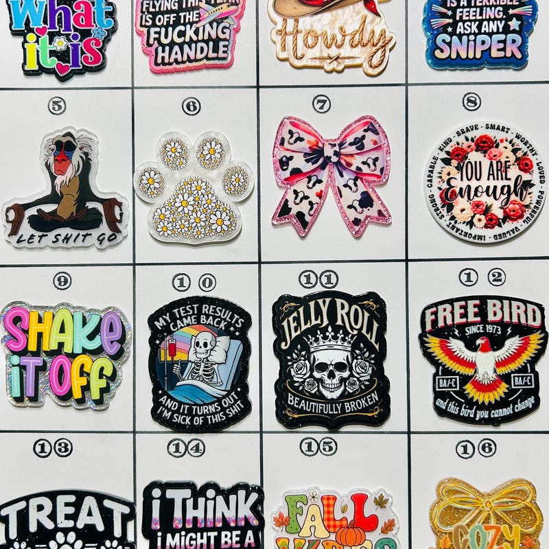 Dog Acrylic Flat Back - Etsy