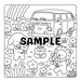 Printable Road Trip Coloring Pages for Kids – Fun Travel-themed Digital ...
