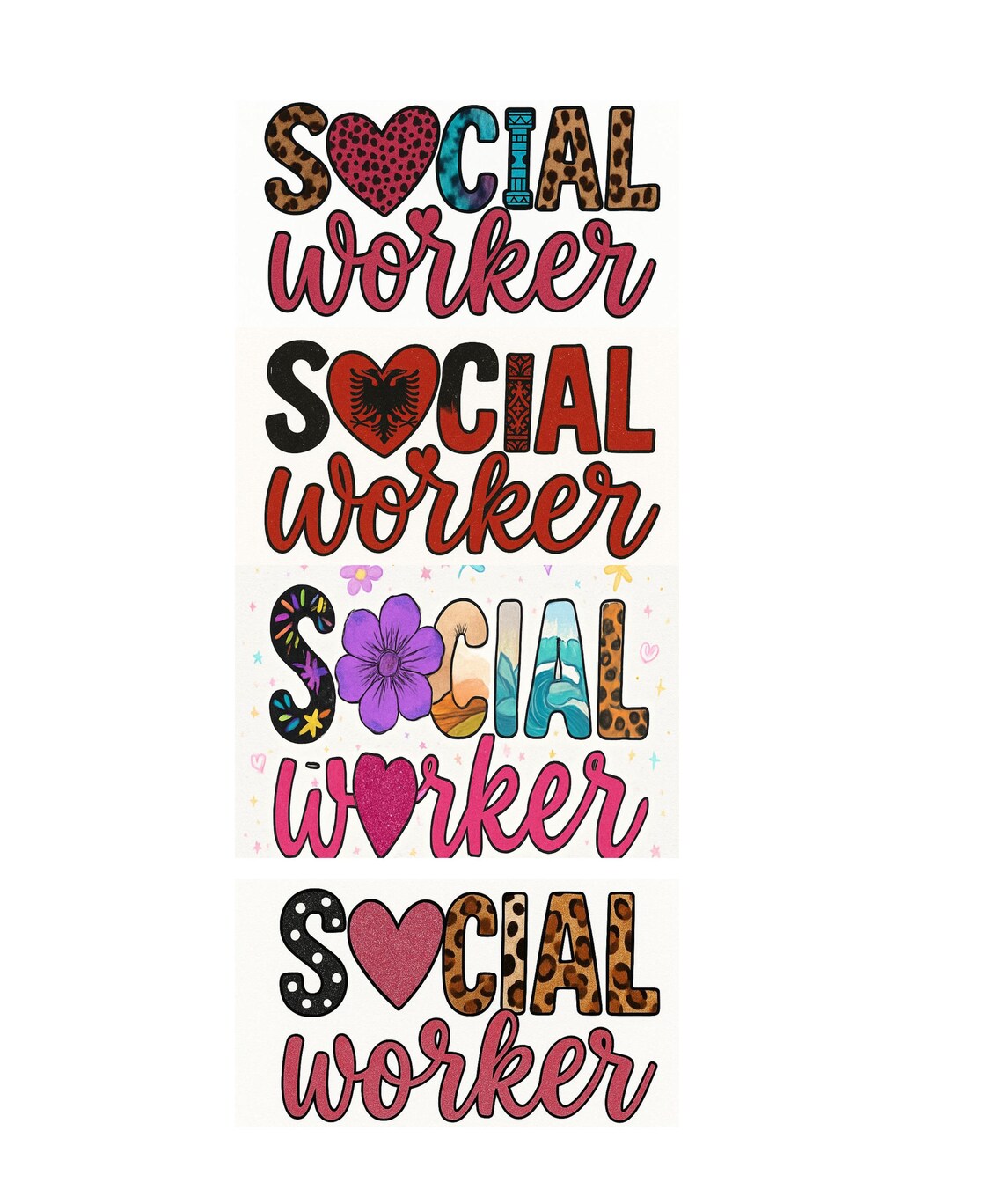 4 Social Worker Png, Sublimation Design Download, Western Social Worker ...