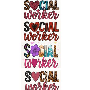 4 Social Worker Png, Sublimation Design Download, Western Social Worker ...