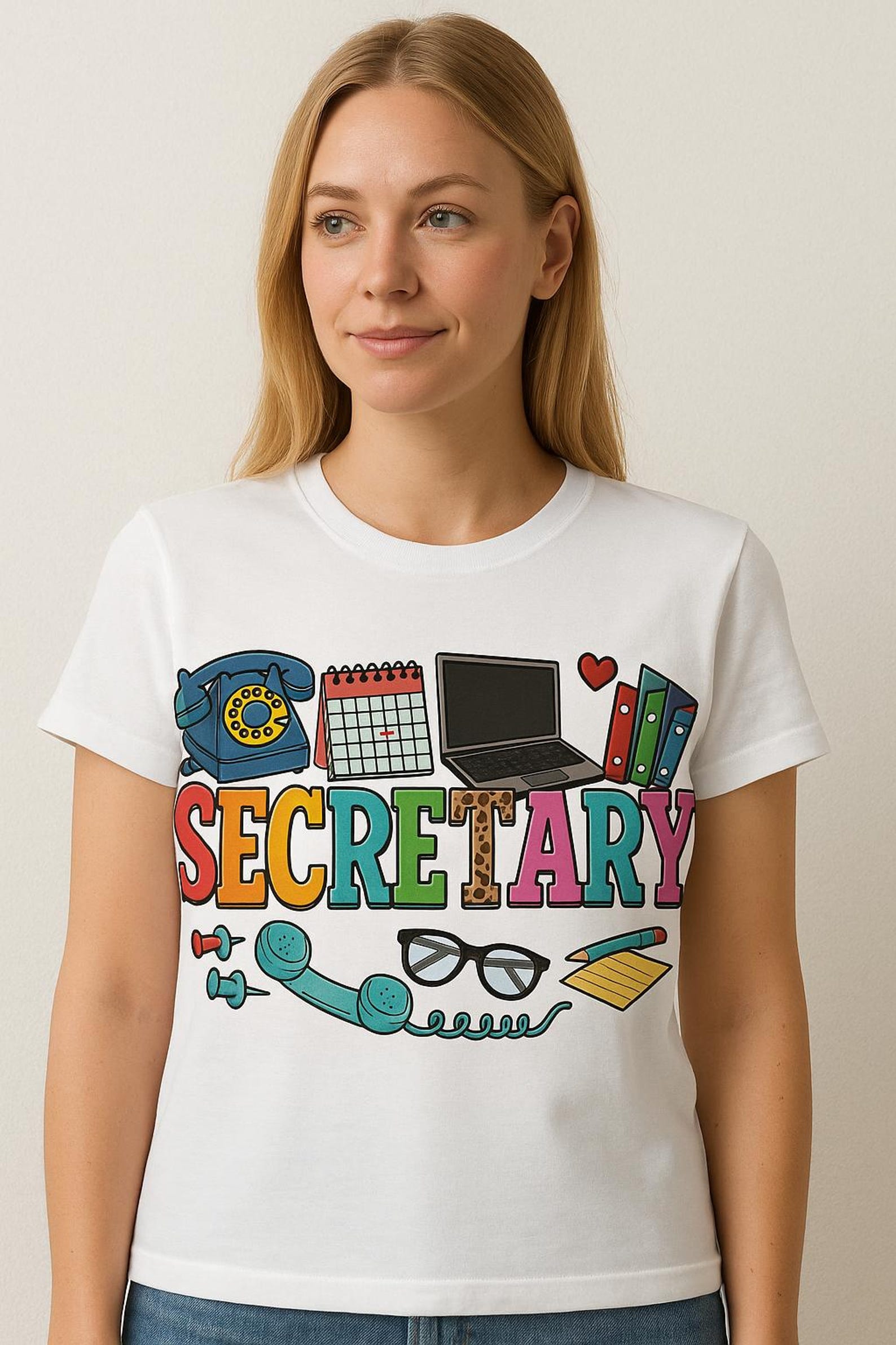 Secretary Png, Sublimation Design Download, Western Secretary Png ...