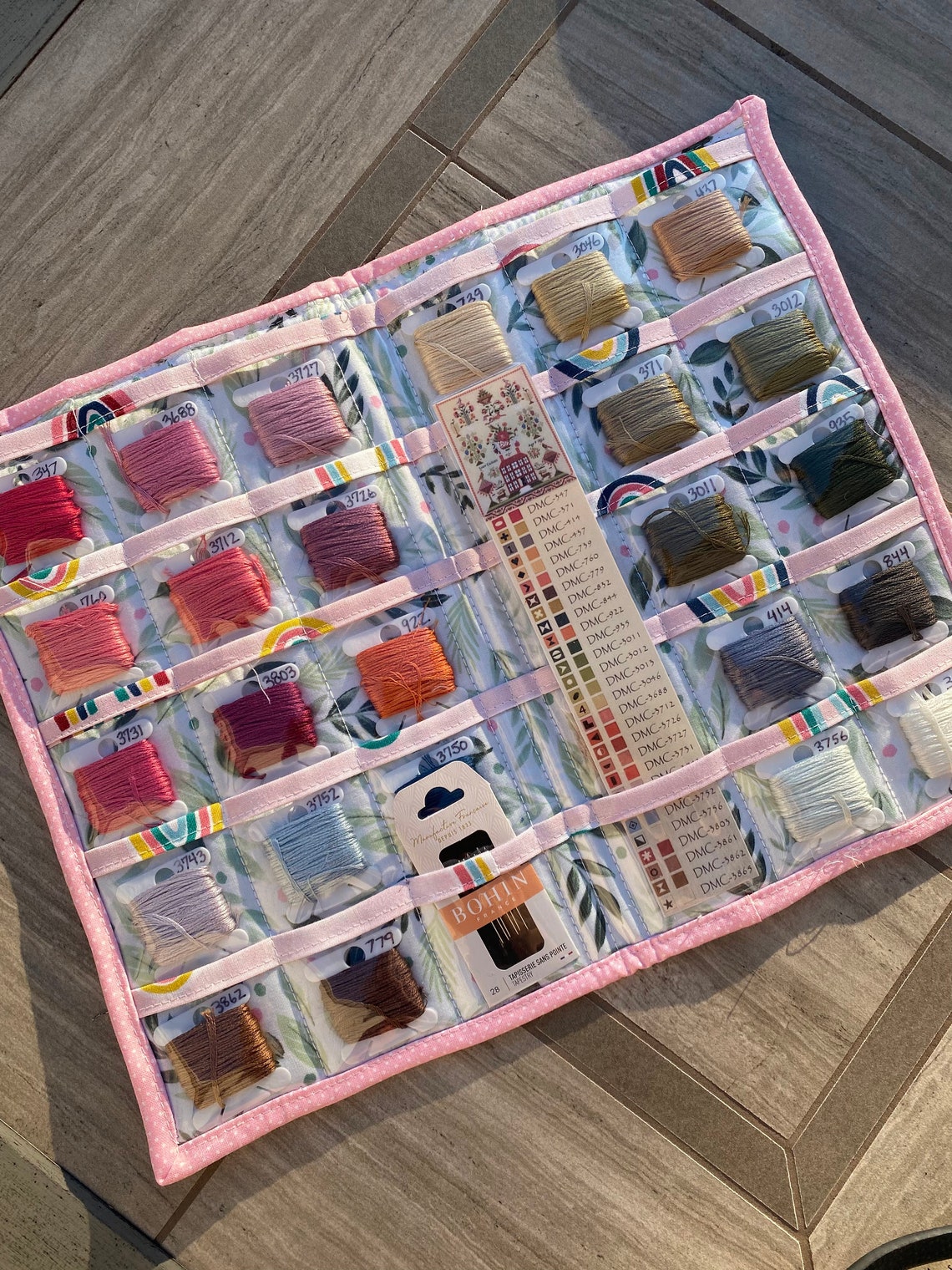 Cross Stitch Floss Keeper the Perfect Bobbin Holder PDF - Etsy